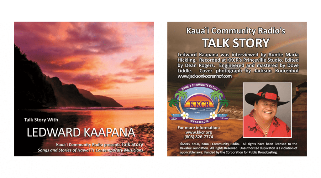 Talk Story with Ledward Kaapana – KKCR